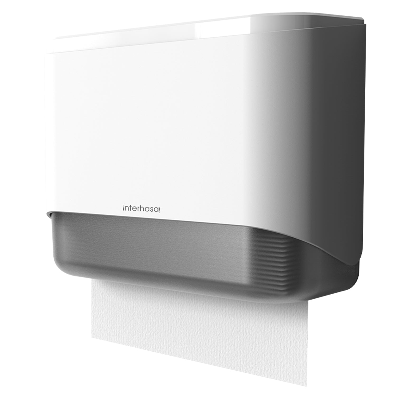 interhasa! Wall Mount Paper Towel Dispenser and Toilet Paper Holder Wi